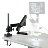 AmScope Articulating Stand with Post Clamp for Stereo Microscopes New ...