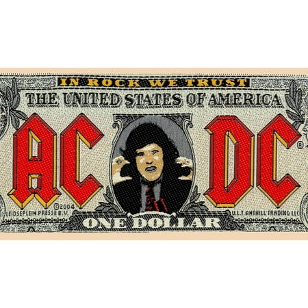 AC/DC Dollar Bill Patch - Walmart.ca