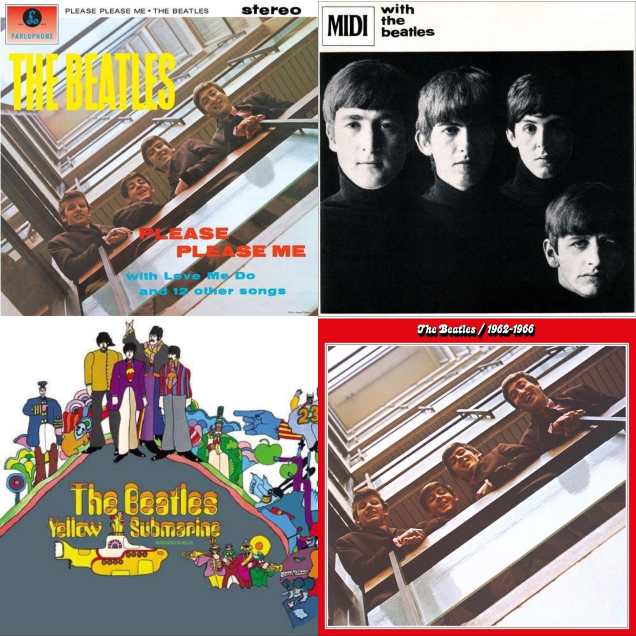 Beatles Red And Blue Box Set