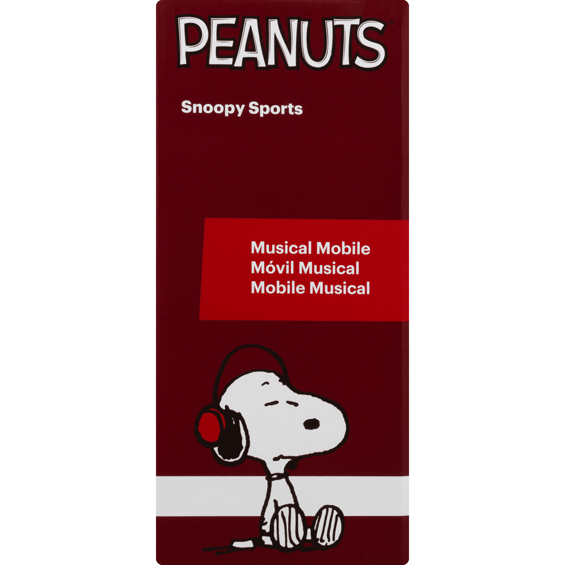Team Snoopy Crib Mobile