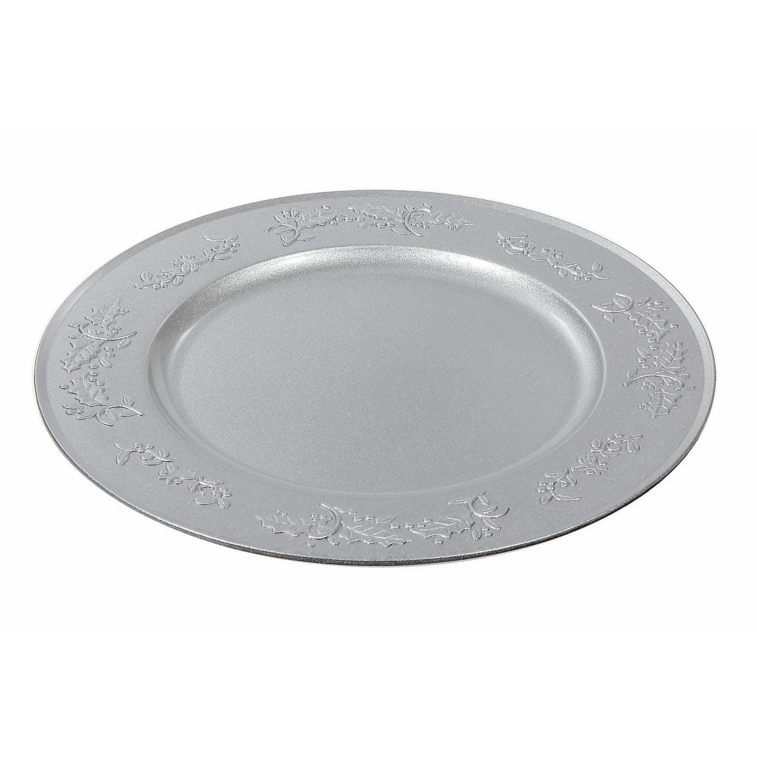Click here for Ih Casadécor Charger Plate (Ivy) (Silver)-Set Of 6 prices