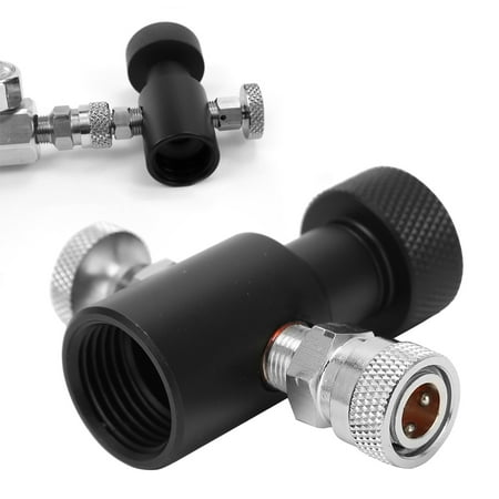 Loewten CO2 Refill Connector,CO2 Refill Adapter,G1/2-14 CO2 Refill ...