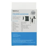 Vivitar® Mini Lavalier Streaming Microphone - Walmart.com