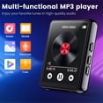 1pc HiFi Digital Music Player, 64GB MP3 with 2.4" Full Touch Screen, FM ...