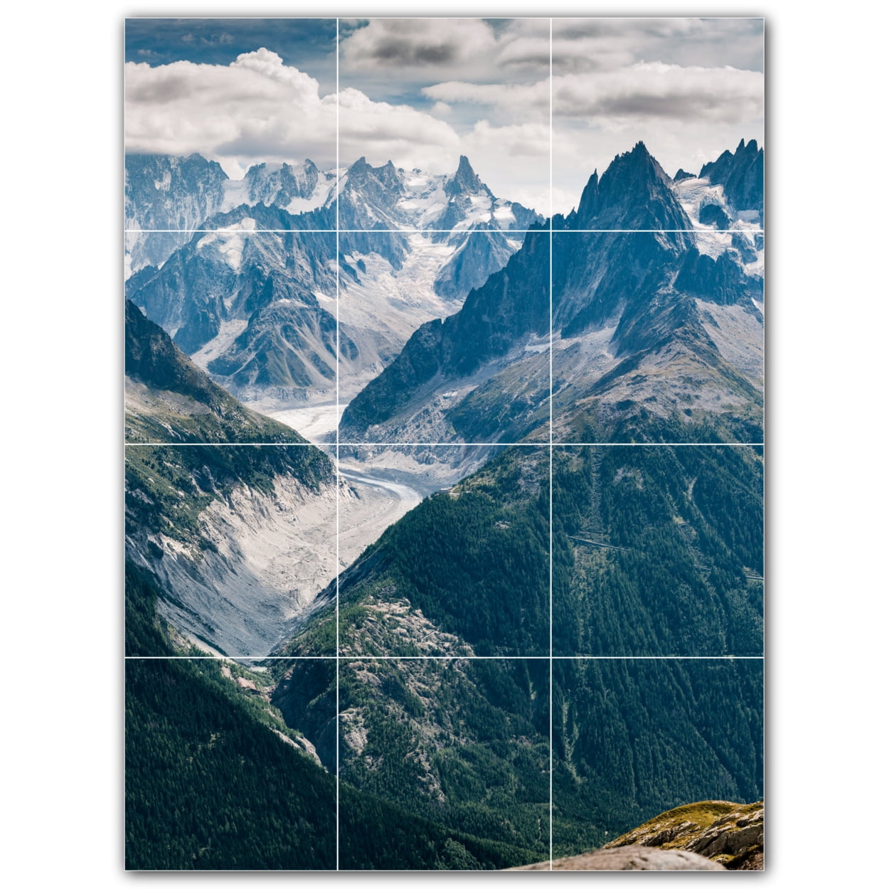 Picture-Tiles.com: Mountains Ceramic Tile Wall Mural WAL500886-34L. 24 ...