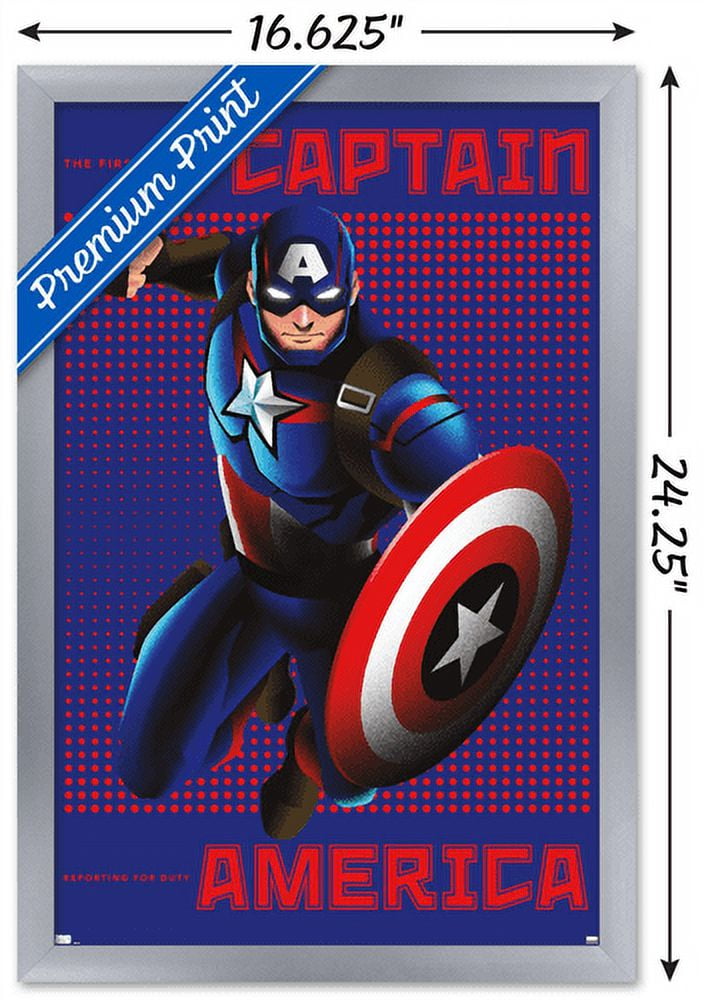 Captain America Avengers Poster