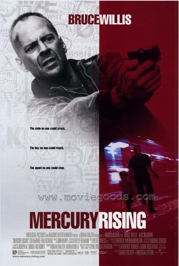 Mercury Rising - movie POSTER (Style C) (11" x 17") (1998) - Walmart.com