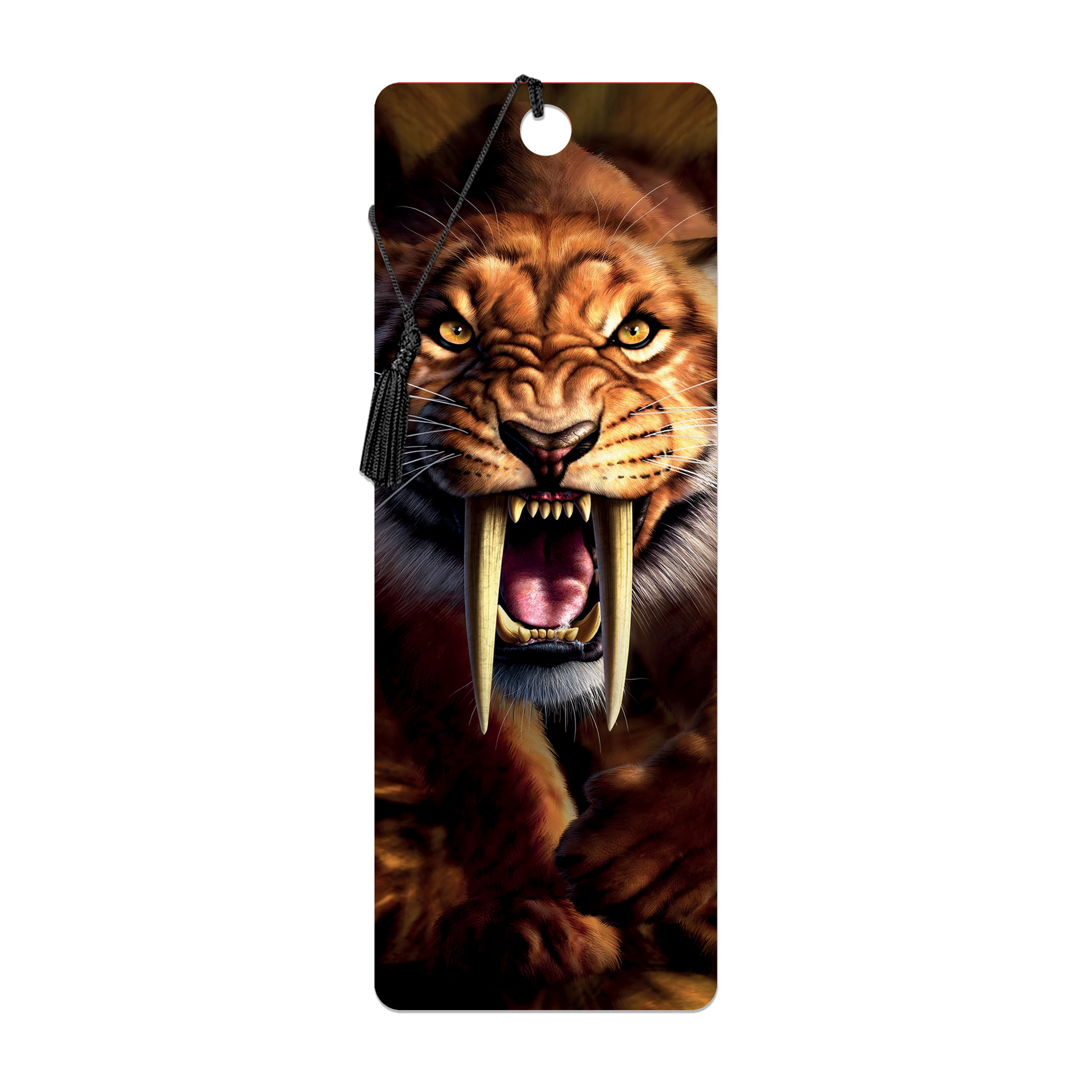 3D LiveLife Bookmark - Sabertooth from Deluxebase. A Sabertooth book ...
