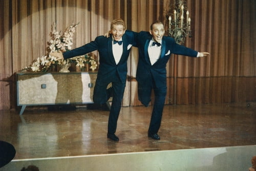 Bing Crosby 24x36 Poster Dancing With Danny Kaye Holiday Inn - Walmart.com