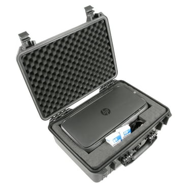 CASEMATIX TOUGH Printer Carry Case Custom Designed to fit HP Officejet ...