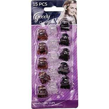 3 Pack - Goody Mini Claw Clips 14 ea - Walmart.com