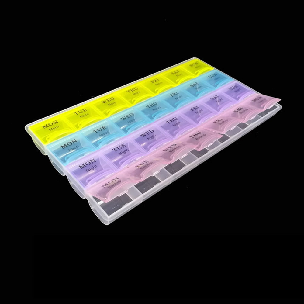 Click here for Yeacher Week Pill Box Twenty-Eight Grid Early Morn... prices