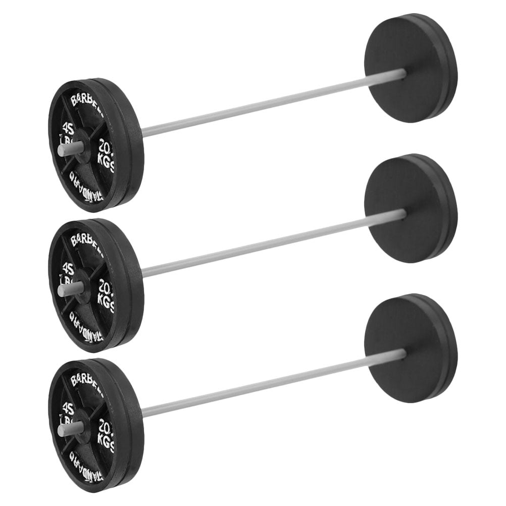 KAKOWELY 3 mini pesas para casa de muñecas, accesorios de pesas en ...