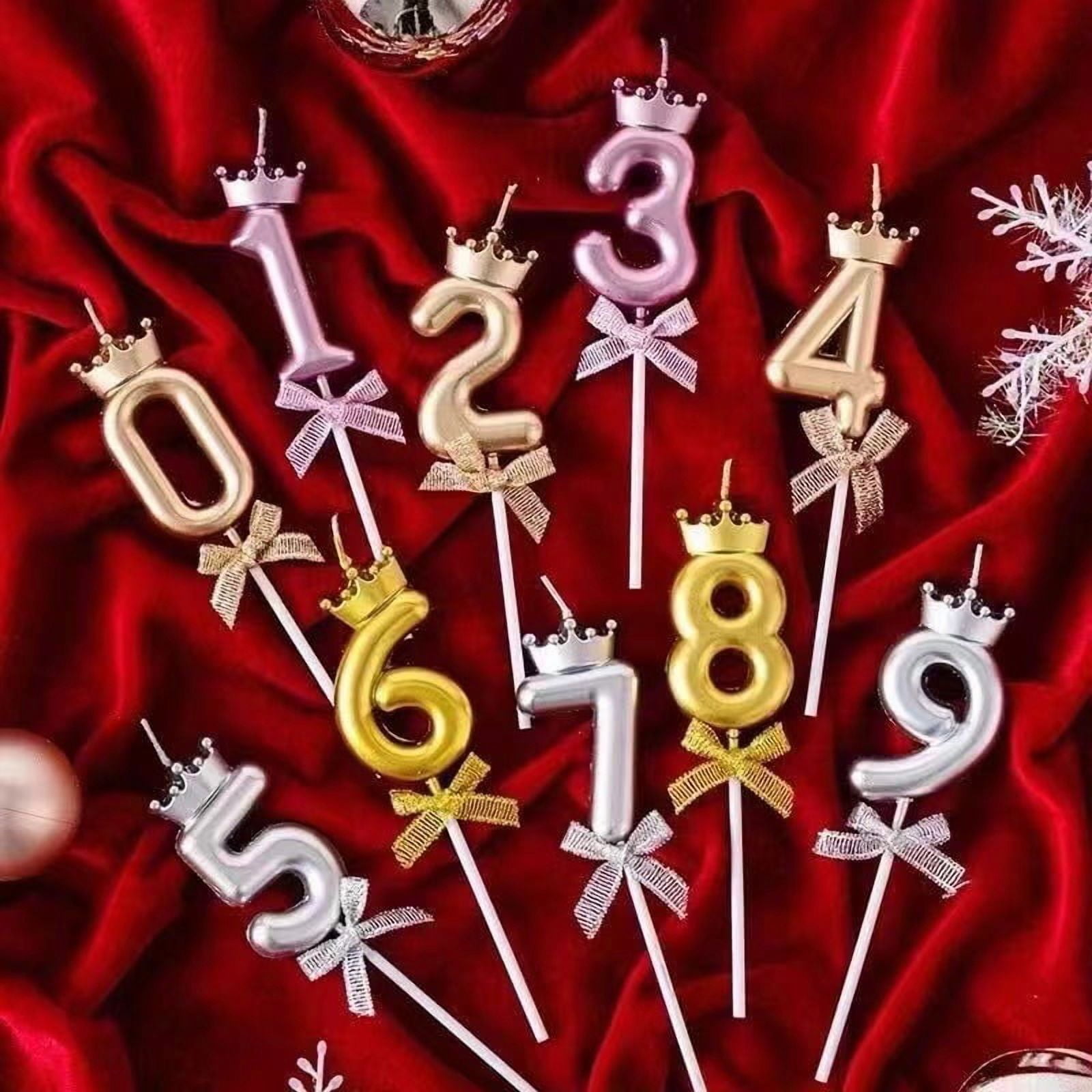 Click here for Cimaxic Birthday 12pcs Birthday Cake Candles: Gold... prices