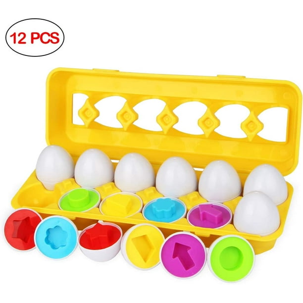 Easter Eggs Easter Toys Gifts for Kids, 12 Pack Toddler Egg Toys ...