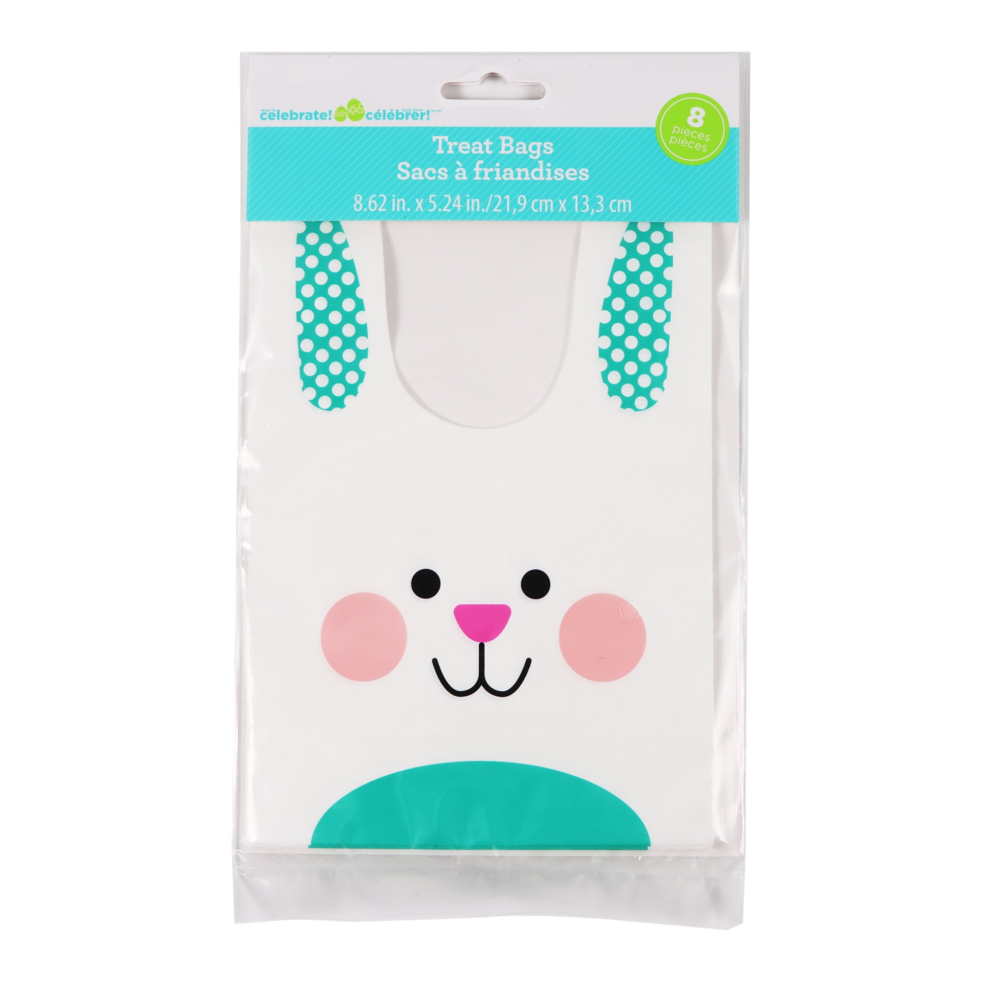 Click here for Way To Celebrate! 8 Bunny Treat Bag  Novelty  Peva... prices