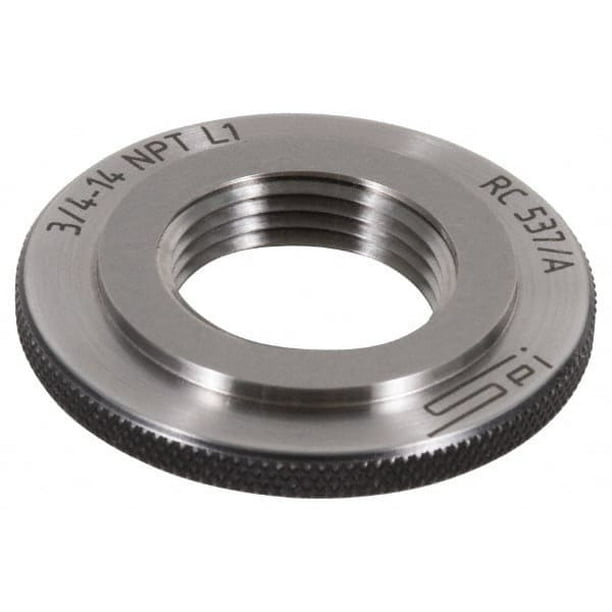 SPI 1/16-27 Thread, Oil Hardened Non-Shrinking Steel (OHNS), Class L1 ...