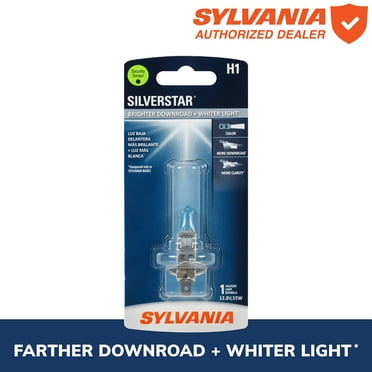 SYLVANIA H7 Bright Car Headlamp, SilverStar Ultra High Performance ...