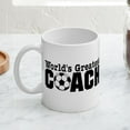 CafePress - World's Greatest Soccer Coach Mug - 11 oz Ceramic Mug ...