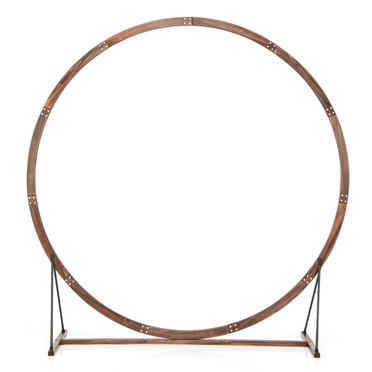 Efavormart 7FT Wooden Wedding Arch, Rustic Square Backdrop Stand for ...