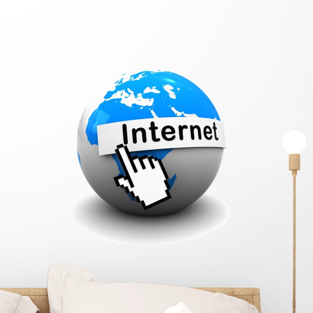 Internet Wall Decal by Wallmonkeys Peel and Stick Graphic (18 in H x 17 ...