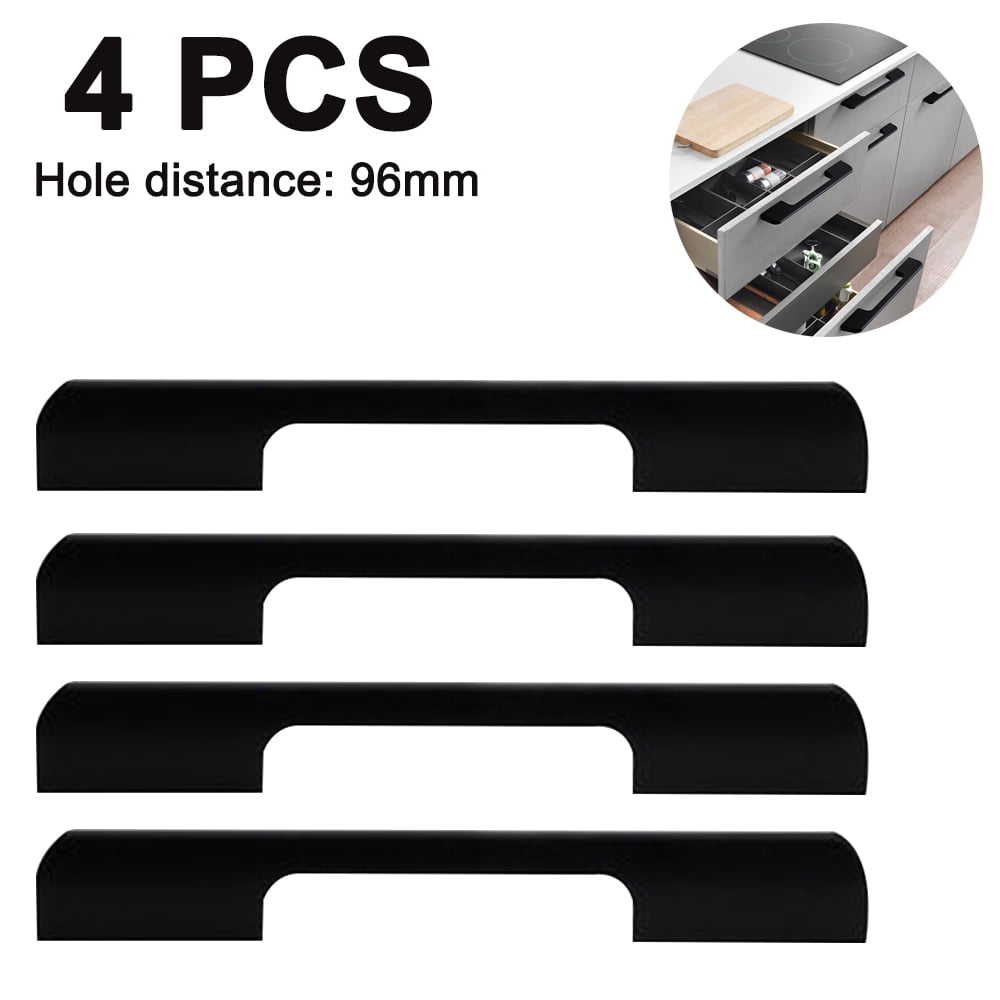 4 pieces furniture handles, matt ， Stainless steel furniture handles ...