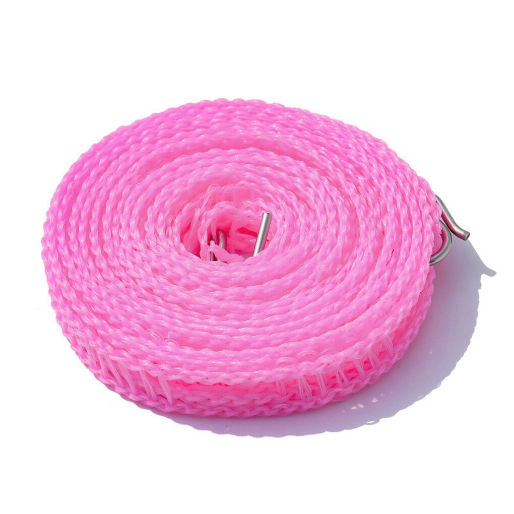 3/5/8/10M Clothesline Fence-Type Washing Cord Travel Portable Clothes ...