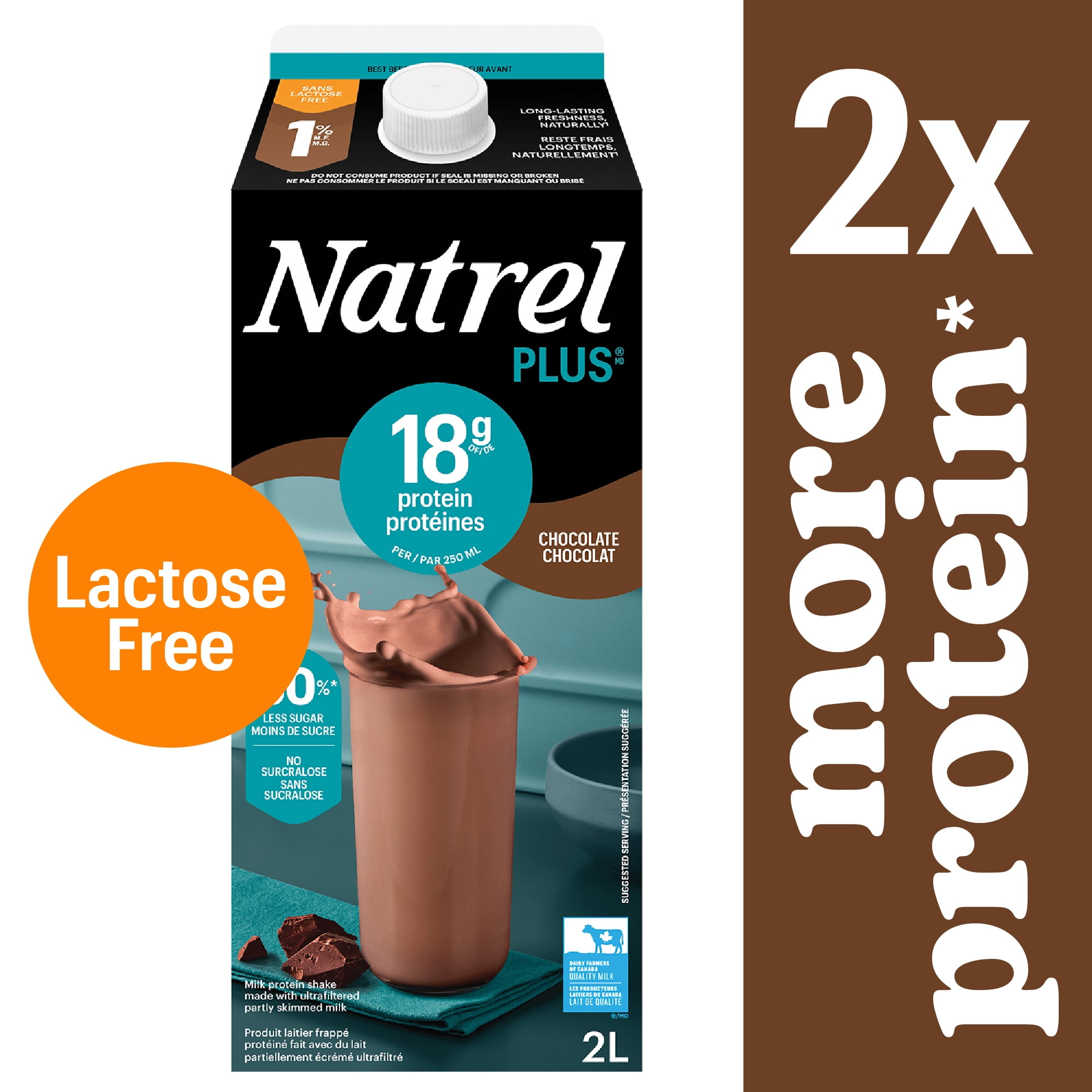 Natrel Plus Chocolate Milk - Walmart.ca