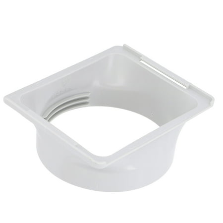 Exhaust Duct Hose Adapter, Square To Round Portable 150mm Air ...