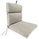 Jordan 44" x 22" Gray Textures Rectangle Chair Outdoor Seating Cushion ...