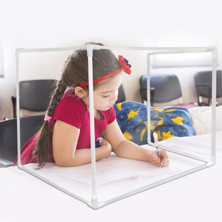 Desk Partition Board Desk Shield Acrylic and Plastics Removable Desktop ...