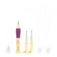 Haofy Embroidery Felting Needle Punch Pen with 2 Spring Needles Set ...