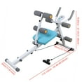 SAYFUT Exercise Ab Abdominal Cruncher Trainer Machine Body Shaper Gym ...