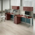 Bush Business Furniture 65W x 33D Straight Cubicle Desk in Hansen ...