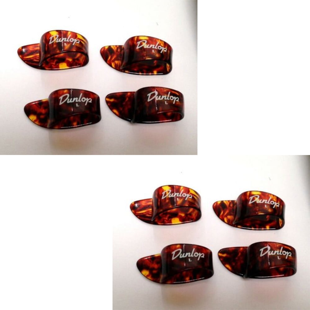 Dunlop Thumb Picks Shell Large 8 Pack 9023P - Walmart.com