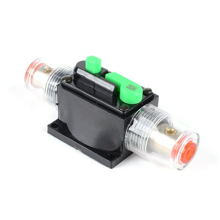 20 Amp In-Line Circuit Breaker Stereo-Audio Car RV 20A Fuse 12V/24V/32V ...