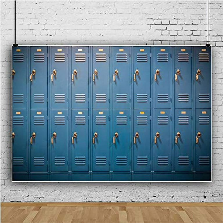 High School Locker Background