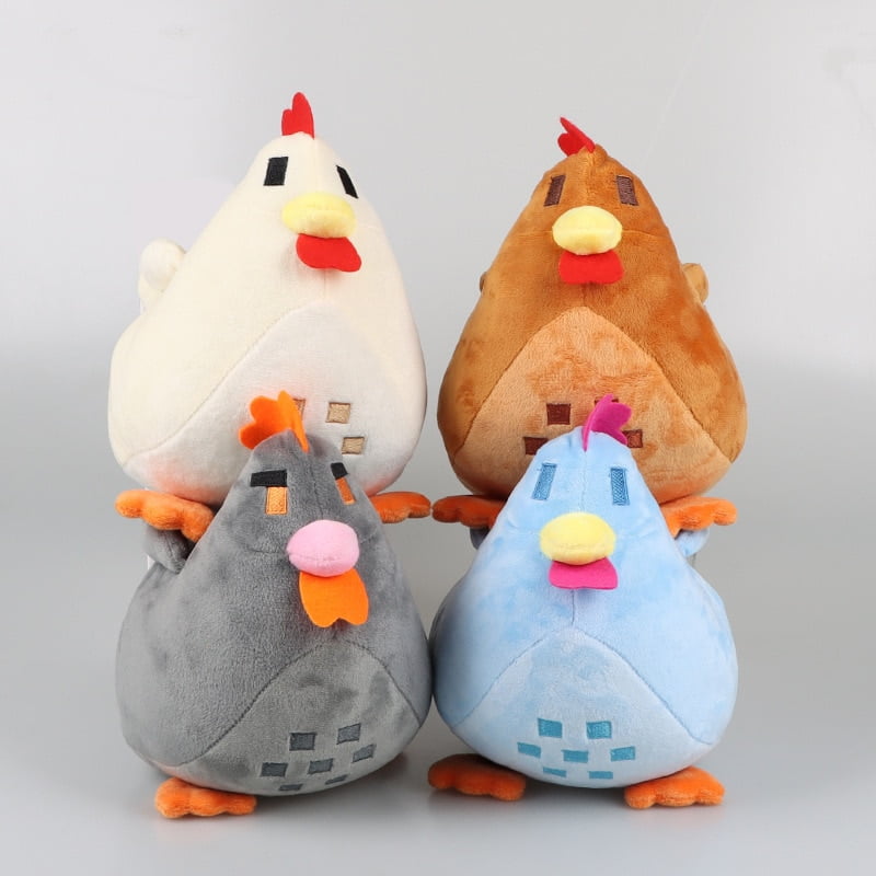 Stardew Valley Chicken Pillow Plush Soft Stuffed Animal Toys Cartoon ...