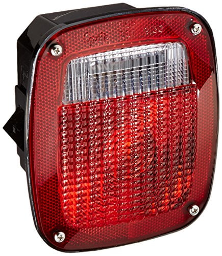 Grote 53702 Three-Stud Metri-Pack Stop Tail Turn Light (RH with License ...