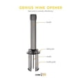 Cork Genius Air-Pump Wine Opener - Easy-Open Wine Bottle Opener with ...