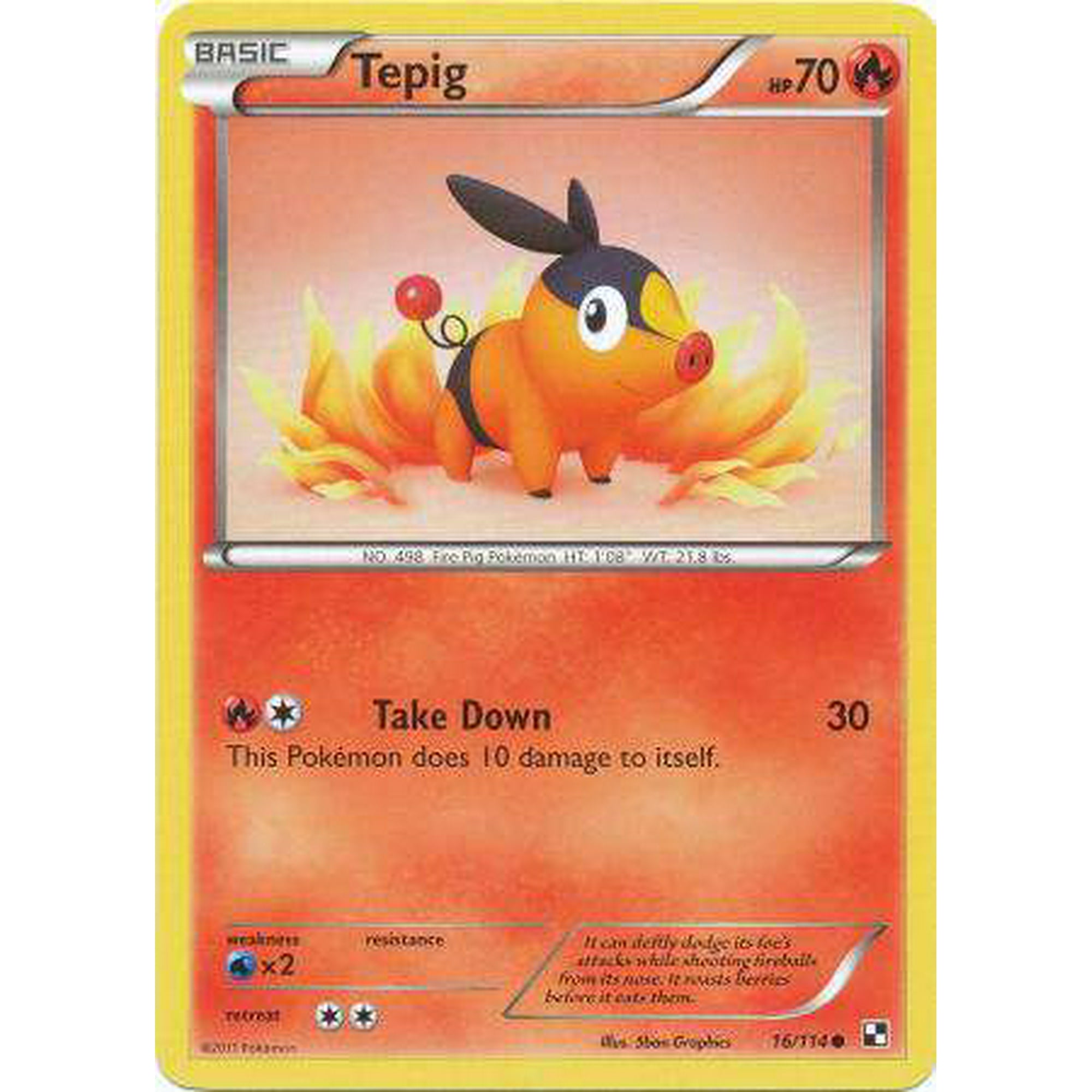 Pokemon Black And White Tepig
