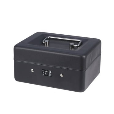 Vaultz VZ00308 Locking Cash Box, Bill and Coin Tray, Combination Lock ...