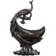 Design Toscano Peacock's Bounty Centerpiece Sculptural Bowl - Walmart.com