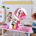 Vigorfun, Art Supplies Set, 272 Pack Art Kit with Trifold Easel, Pink ...