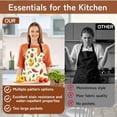 Adjustable Kitchen Apron with Pockets for Women and Men,Soft Chef Apron ...