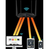 Tenda 219104 Ac10u Ac1200 Smart Dual-band Gigabit Wifi Router W Higain ...