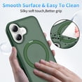 Decase for iPhone 17 Magnetic Case,Shockproof 360° Rotating Ring Stand ...
