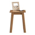 Mainstays Small Square Wood Side Table, Walnut Finish - Walmart.com