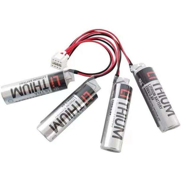 ER6V/3.6V Battery Pack for Yaskawa HW0470360-A Motoman Robot +Plug - Walmart.com