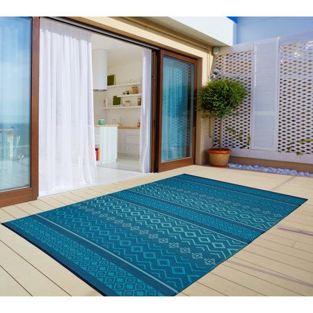 Viana Bahamas Collection Oasis Indoor/Outdoor Reversible Rug - Walmart.ca